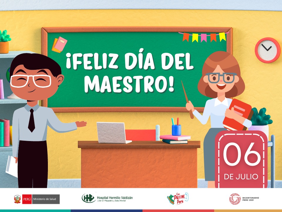 Feliz Día del Maestro - Hospital Hermilio Valdizan